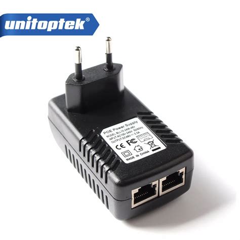 Poe Injector 48v 0 5a Poe Power Over Ethernet Adapter For Ip Security