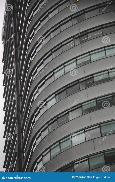 Modern Building Facade Texture With Contemporary Architectural Details