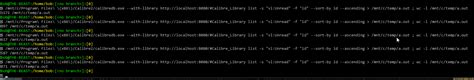 Redirecting Command Output To File Results In Different Row Counts Each
