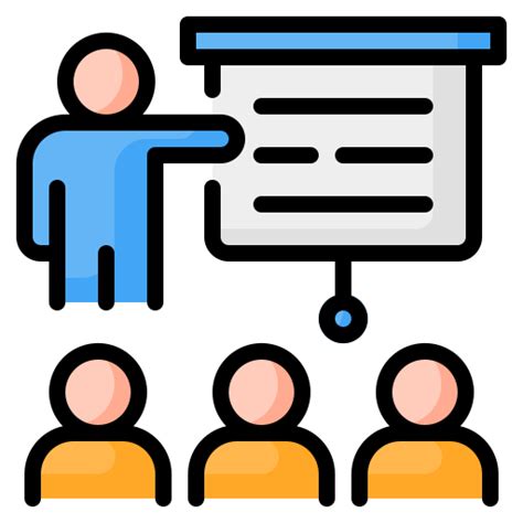 Training Generic Outline Color Icon Freepik