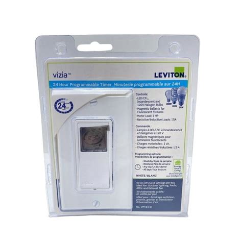 Leviton Other Leviton Vizia 24hour Programmable Timer Nwt Backlit