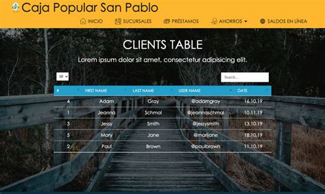 Table Without Search Bar Mobirise Forums