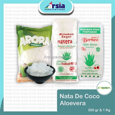 Jual Nata De Coco Aloevera Jelly Lidah Buaya 1 Kg 500 Gr