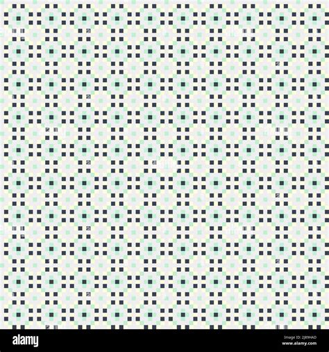 Abstract Cross Pattern Dotted Generative Computational Art Illustration
