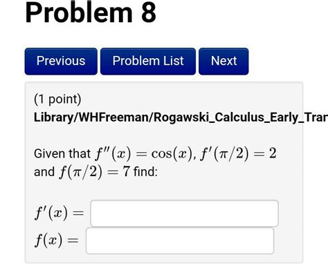 Solved Given That F X Cos X F Pi And F Pi Chegg