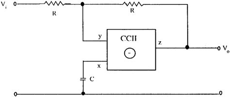 A First Order All Pass Circuit Download Scientific Diagram