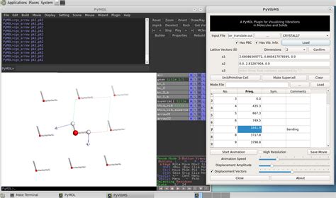 Github Smutao Pyvibms A Pymol Plugin For Visualizing Vibrations In