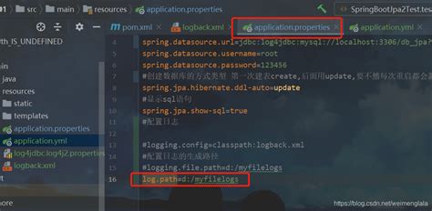 Springboot项目在logbackxml中读取配置中的日志路径问题logbackxml路径 Csdn博客