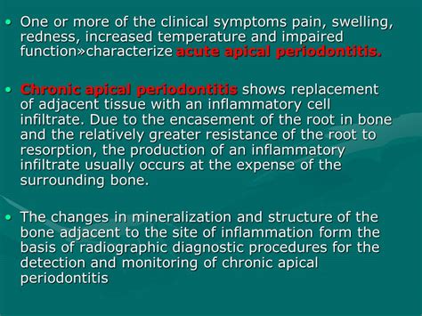 Chronic Apical Periodontitis Parodontitis Apicalis Chronica