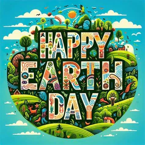 Premium Ai Image Earth Day Save Planet Illustration Celebration