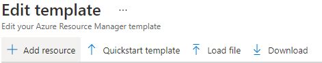 Azure Arm Templates Part Azure Portal Custom Deployment