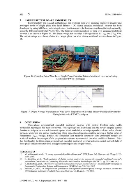 Asymmetrical Cascaded Multi Level Inverter Using Control Freedom Pulse