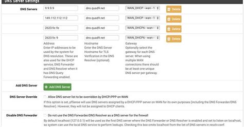 Pfsense Dns Resolver Settings Album On Imgur