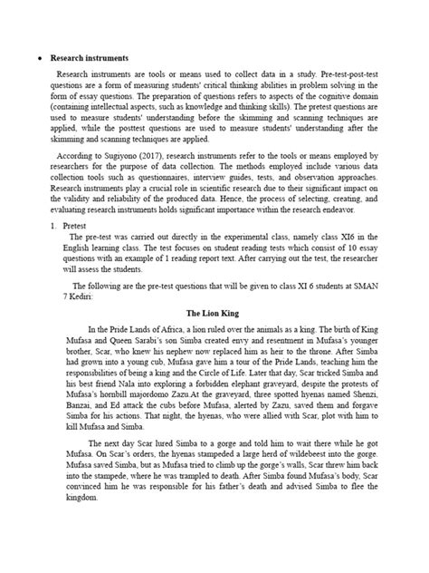 Research Instruments Pdf