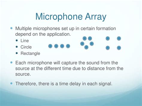 Ppt Microphone Array And Beamforming Powerpoint Presentation Free Download Id 6695880