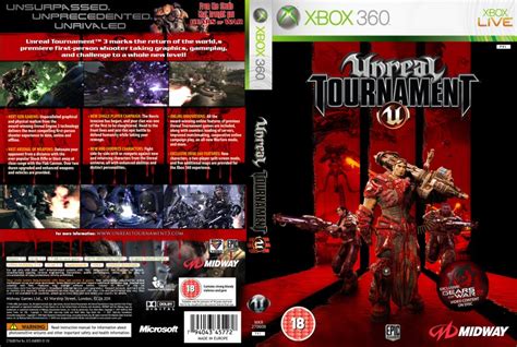 Unreal Tournament 3 Xbox 360 Game Covers Unreal Tournament 3 Dvd