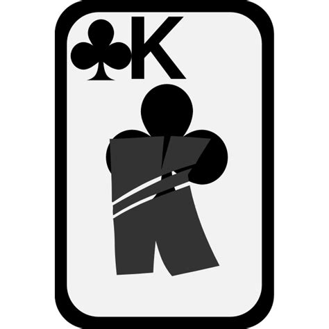 King Of Clubs Funky Playing Card Vector Image Free Svg
