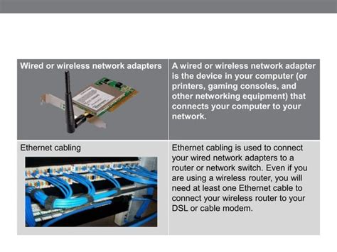 Setting Up A Network Pptx