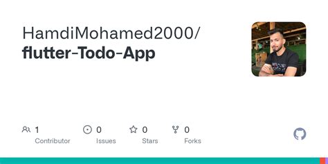 Github Hamdimohamed Flutter Todo App