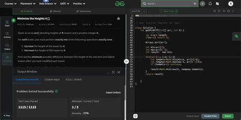 Gfg160 Geeksforgeeks Dsa Codingchallenge Dailycoding Shreya Gupta