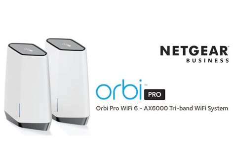Tri Band Business Ready Routers Netgear Orbi Pro