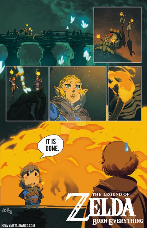 Breath Of The Wild 2 Burn Everything By Heavymetalhanzo On Deviantart