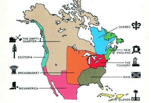 The Nations Of North America Revisited And Considered Smart Cities Dive