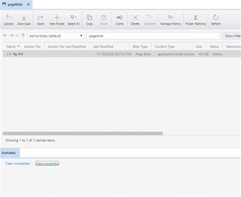 Show A Failed Log When Promoting Version For One Append Blob And Then A Current Version Shows