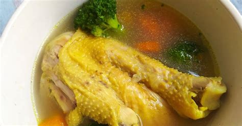 Resep Sup Ayam Jahe Oleh Rona Ve Cookpad
