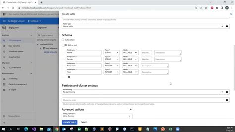 bigquery how to import my own csv data file summer 2022 youtube