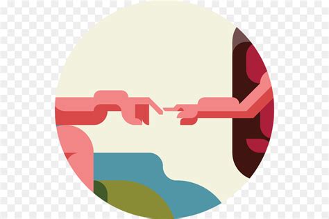 сотворение Адама сикстинская капелла рисунок