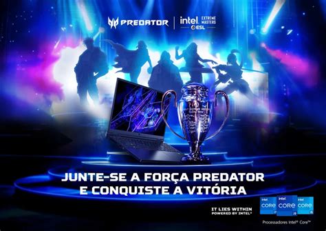 Acer é patrocinadora oficial da Intel Extreme Masters Rio 2024