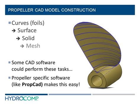 Propeller Cad Model Construction