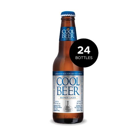 Cool Beer Lager 4 X Can 355 Ml The Beer Store