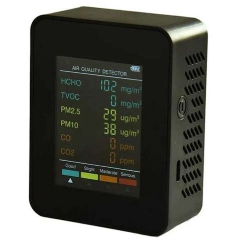 Promo Alat Deteksi Sensor Kualitas Udara Polusi Air Quality 6 In 1 1200