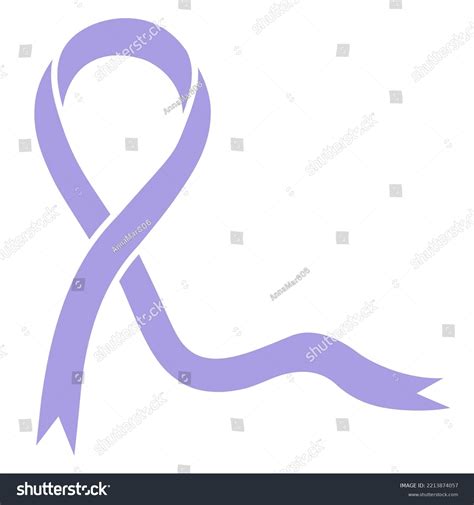 Stomach Cancer Ribbon Stomach Cancer Awareness Stock Vector Royalty