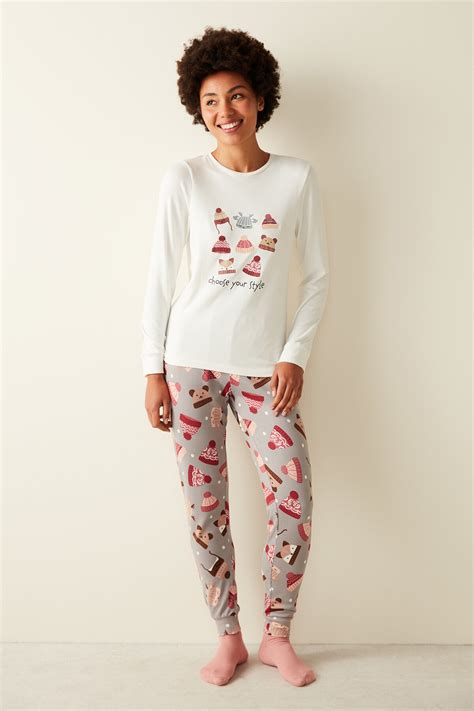 Penti Bere Desenli Termal Pijama Takımı Fiyatı Yorumları Trendyol