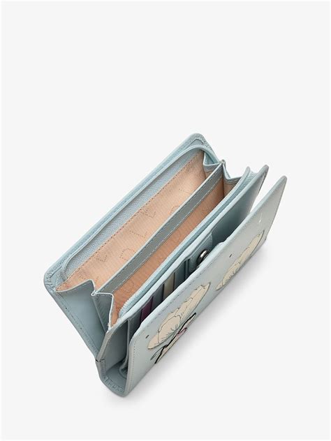 Radley Spring Rose Medium Bifold Purse In Seafoam Endource