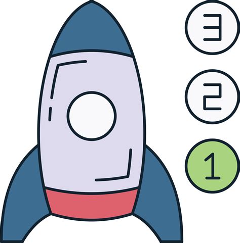 Rocket Countdown Illustration Vector 23091474 Vector Art At Vecteezy