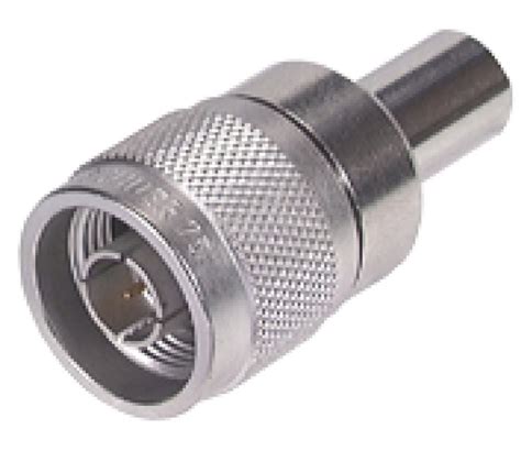 65 N 75 0 11 133 NE Huber Suhner 75Ω Straight N RF Terminator 0 1