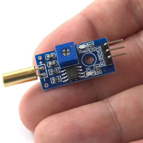 Gold Sw520d Angle Sensor Module Ball Switch Tilt For Arduino Raspberry
