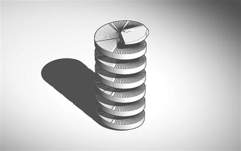 3d Design Spiral Tinkercad