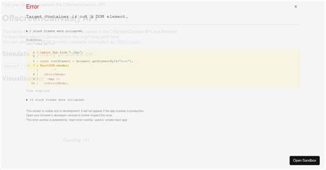 Offscreen Canvas Examples Codesandbox