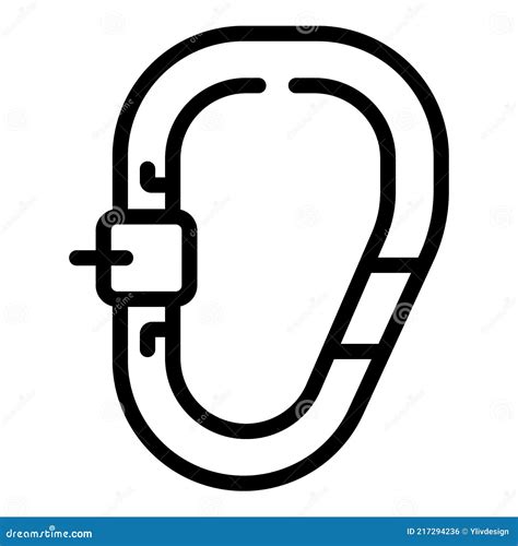 scouting instrument icon outline style stock vector illustration of
