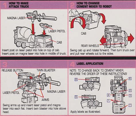 Constructicons Devastator G2 Yellow Mixmaster Yellow And6 Transformers G2 Decepticon