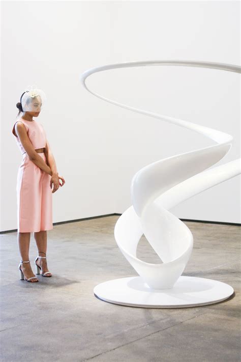 Cyclicscape Mariko Mari Mariko Mori Abstract Sculpture Line Sculpture
