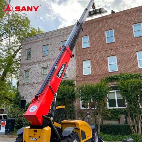 Sany M Height Telehandler Ton Sth A Telescopic Forklift Loaderextended Boom Forklift