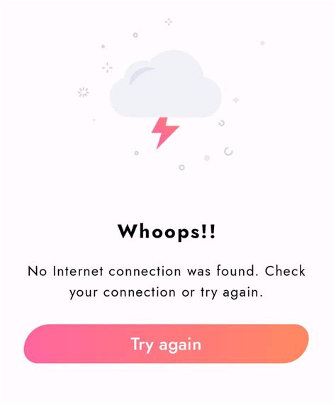 No Internet Connection Ui Design Compose Ui Ux
