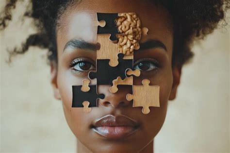 Reward System Emotional Bonding Woman With A Puzzle Piece Integrated