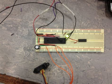 Sensor Sharp Gp2d12 Rangefinder Year 3